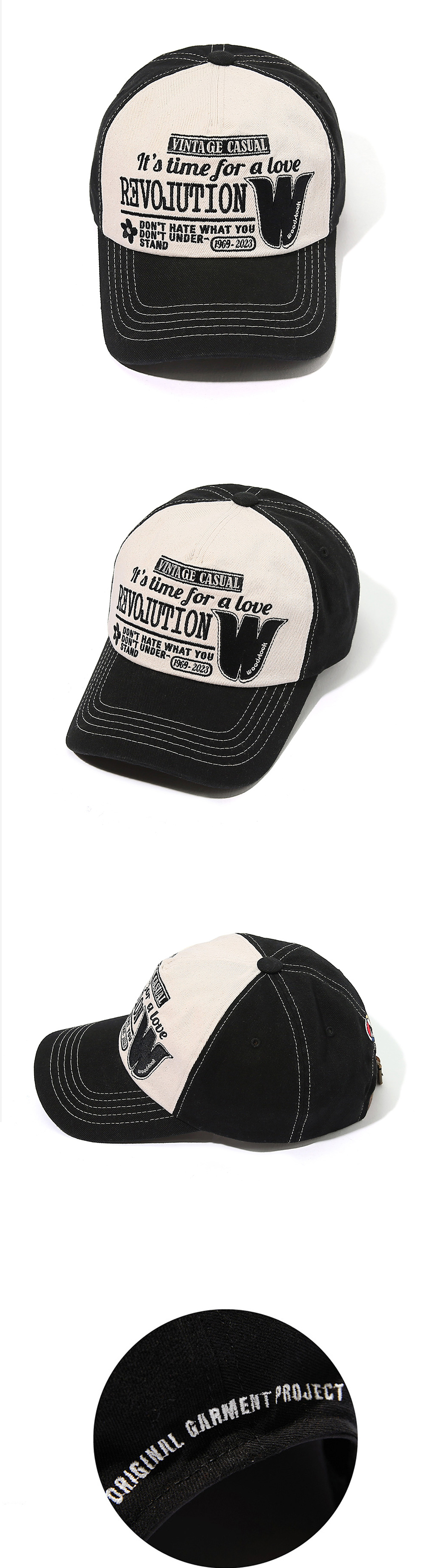 오가프 레볼루션 5패널 볼캡 블랙 | OGARP | KREAM