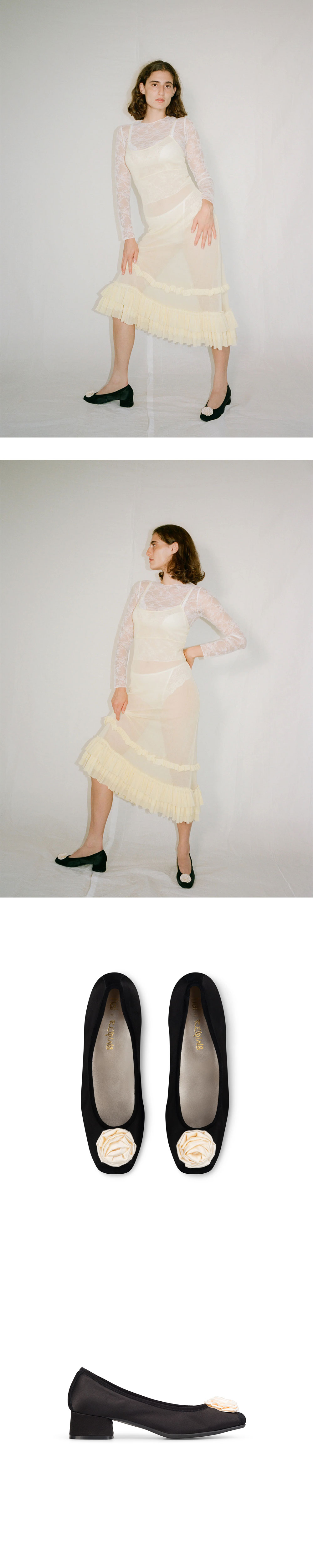 하이 x 흐꺙 페티쉬 슈즈 위드 로제 블랙 | Hai | KREAM