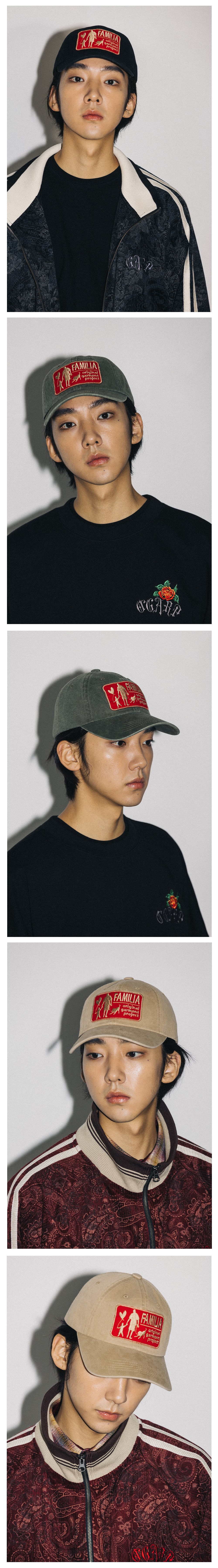 오가프 치카노 패밀리 워싱 볼캡 베이지 | OGARP | KREAM