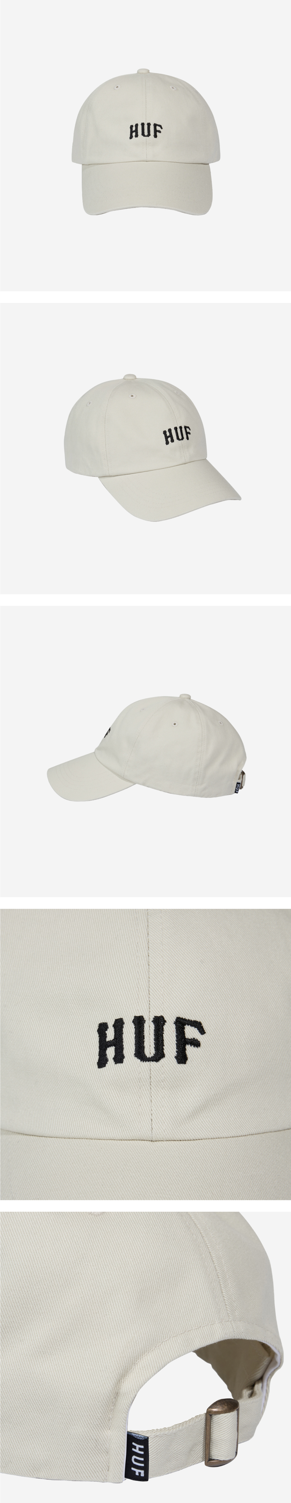 허프 아치 로고 캡 아이보리 | HUF | KREAM