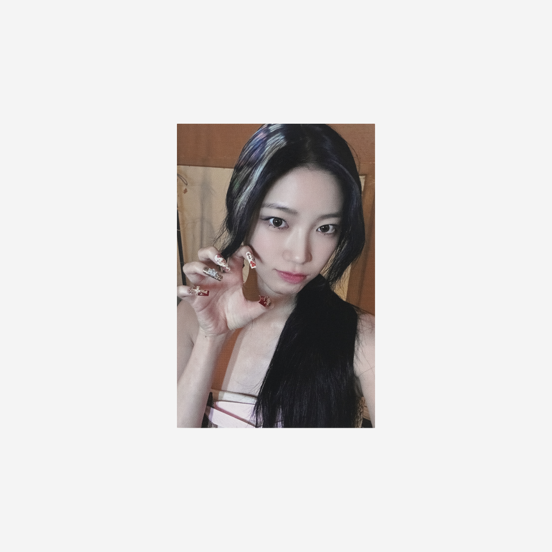 르세라핌 공개 방송 이지 카즈하 | Photo Card | KREAM