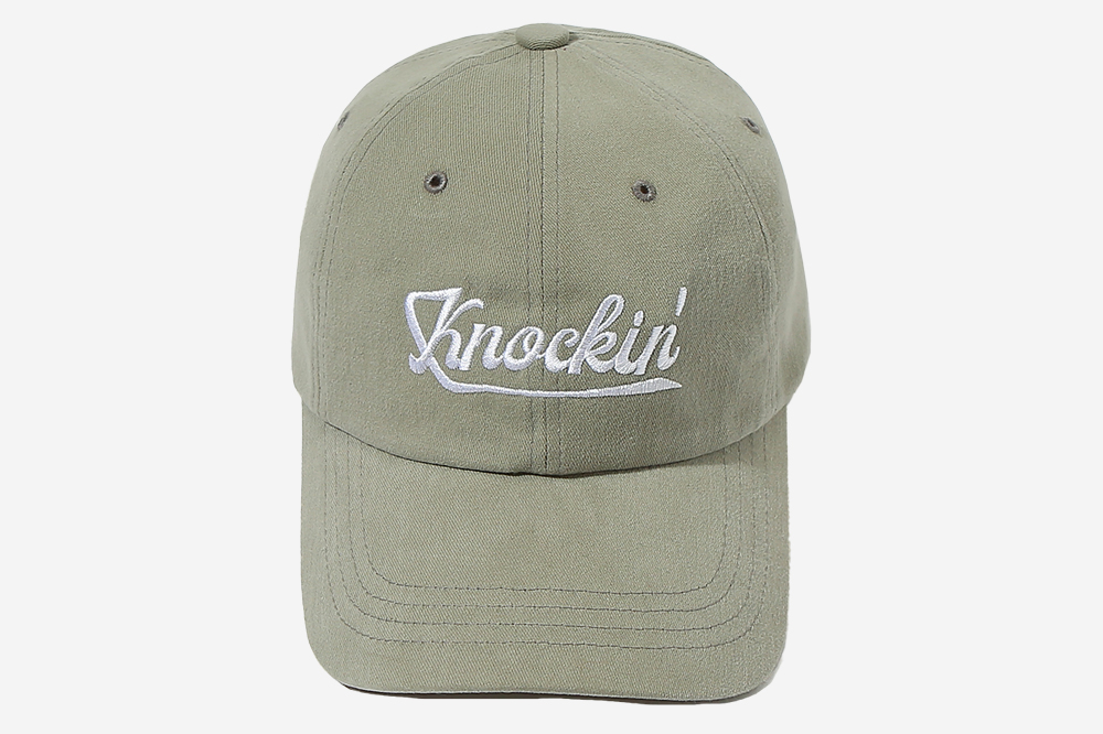 오가프 노킹 로고 볼캡 그레이 | OGARP | KREAM