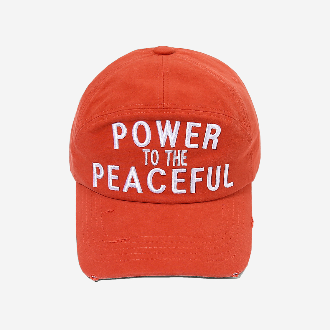 오가프 파워투더피스풀 패널 볼캡 레드 | OGARP | KREAM