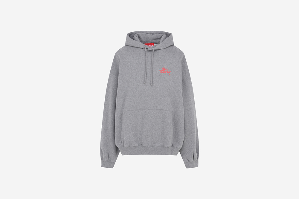 032c 메이헴 버블 후디 그레이 멜란지 | 032c | KREAM