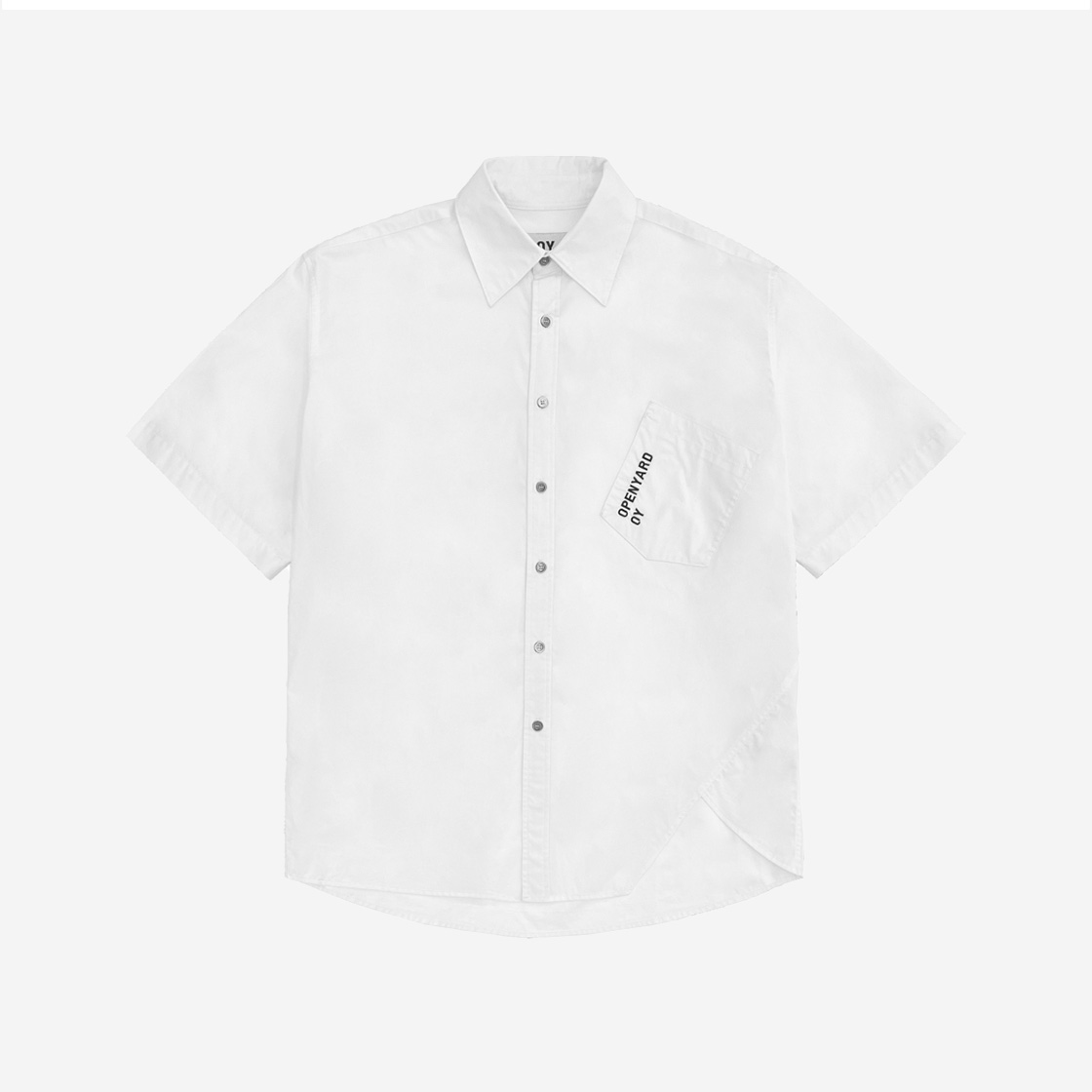 오와이 U.B 하프 셔츠 화이트 | OY | KREAM