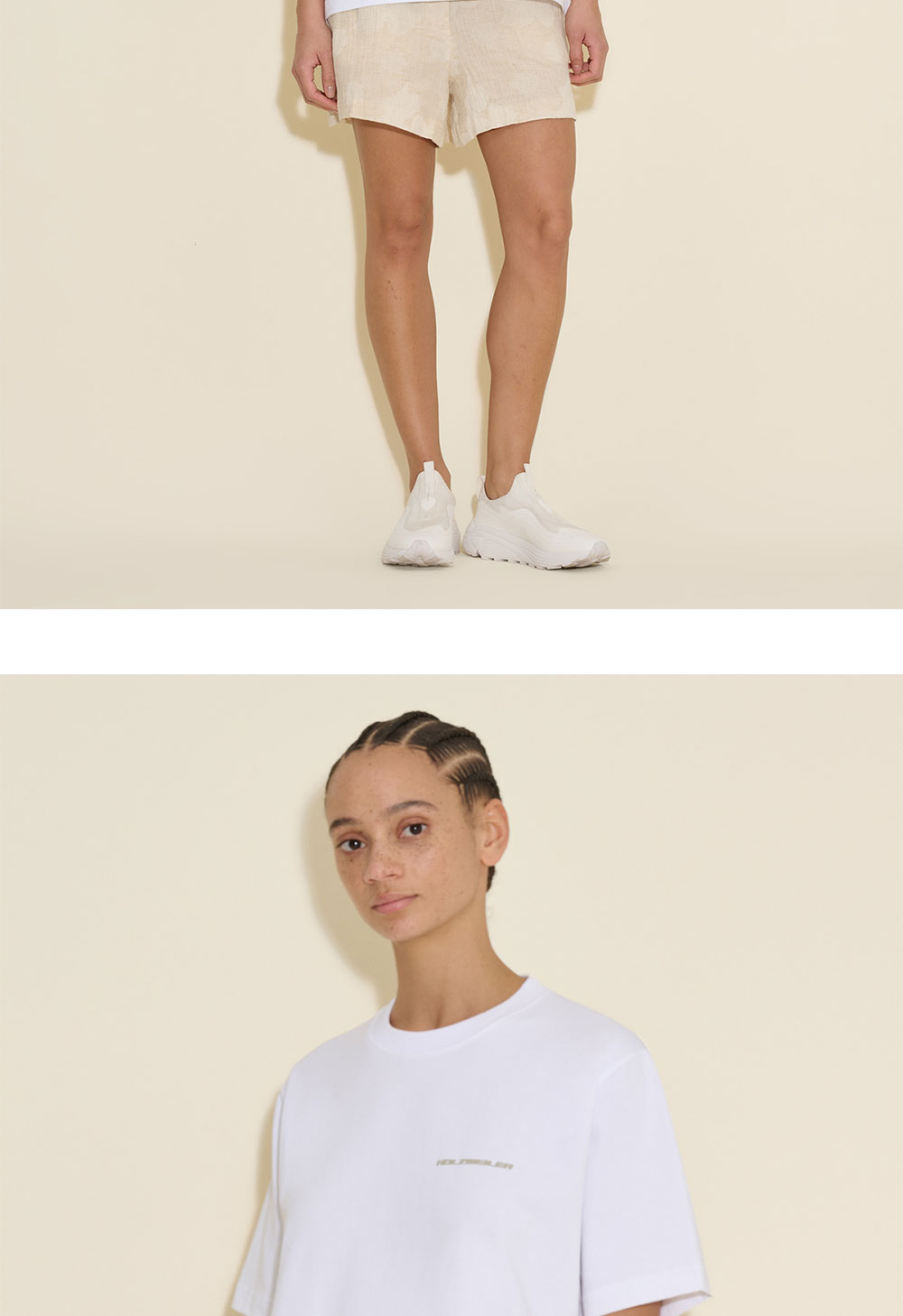 홀츠베일러 우먼 케라그 엘더플라워 티 화이트 | Holzweiler | KREAM