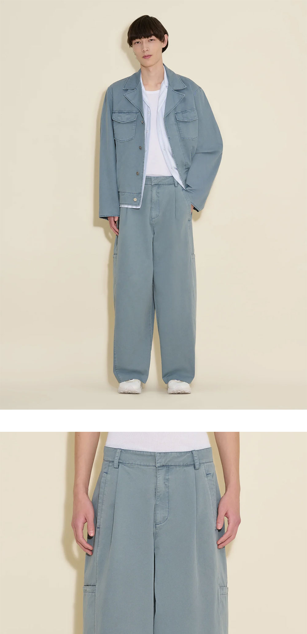 홀츠베일러 테비 트라우저 블루 | Holzweiler | KREAM