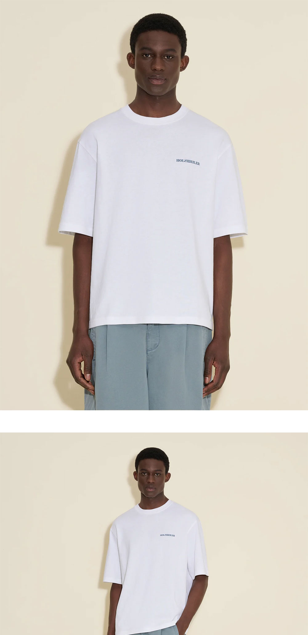 홀츠베일러 레인저 로고 티 화이트 | Holzweiler | KREAM