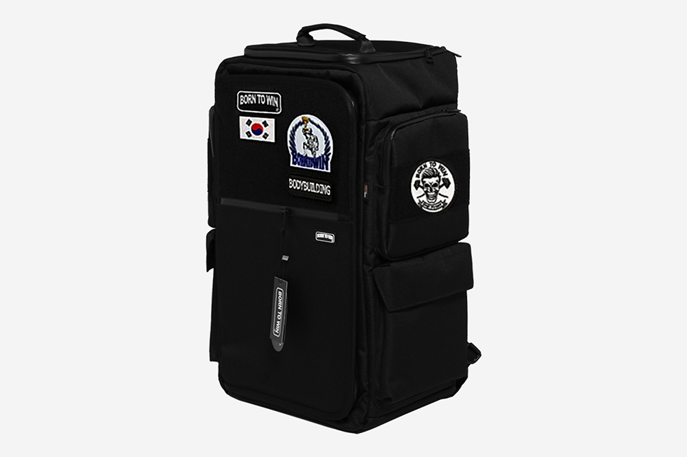 본투윈 B1 백팩 패치 버전 블랙 | BORN TO WIN | KREAM