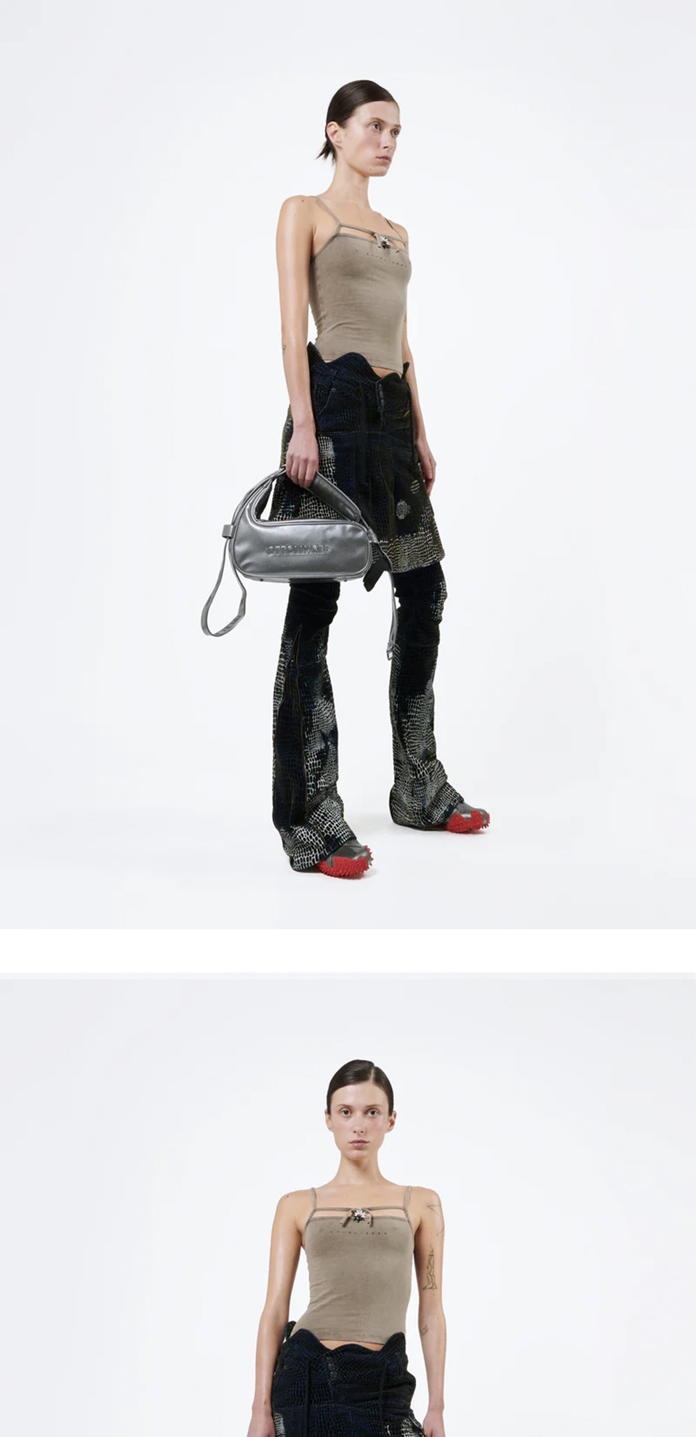 오토링거 우먼 참드 탑 라이트 브라운 | Ottolinger | KREAM