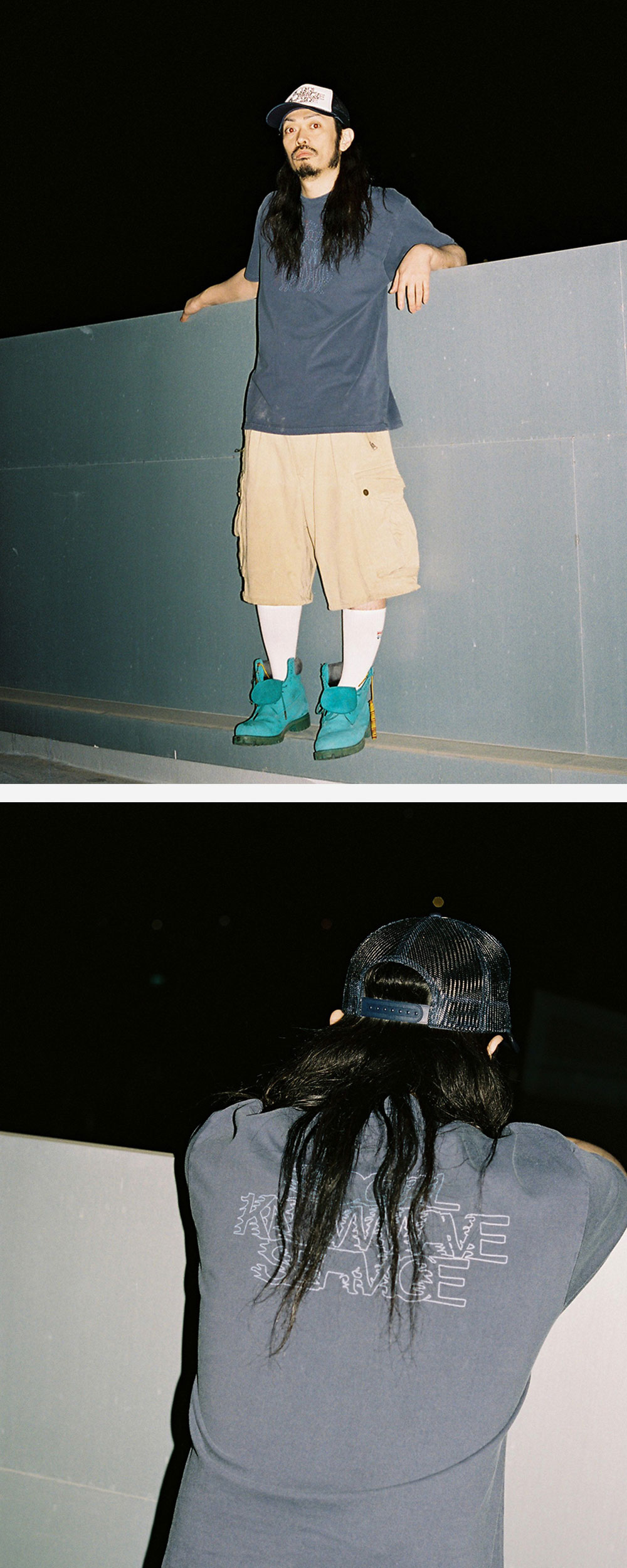 노우웨이브 SKS 티셔츠 네이비 | Knowwave | KREAM