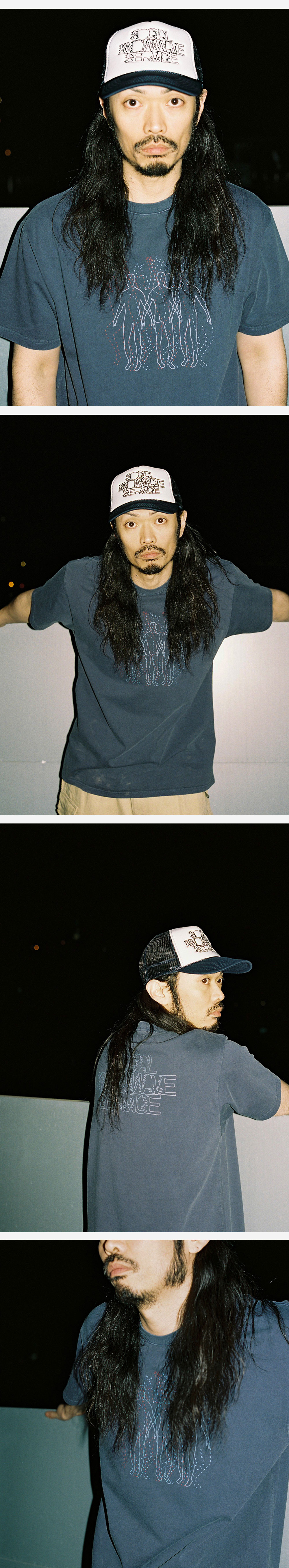 노우웨이브 SKS 티셔츠 네이비 | Knowwave | KREAM