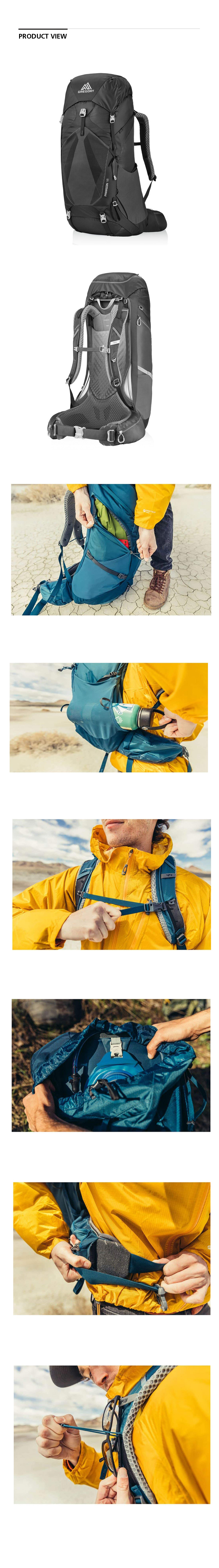 그레고리 파라곤48 MD LG 버설트 블랙 | Gregory | KREAM