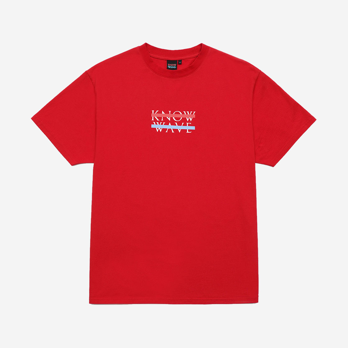 노우웨이브 아카이브 로고 티셔츠 레드 | Knowwave | KREAM