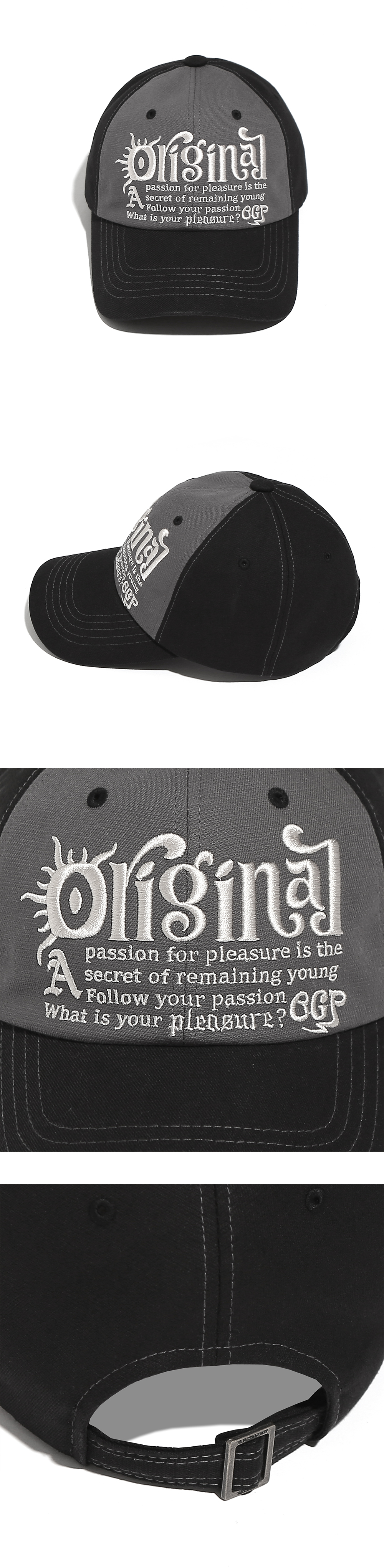 오가프 오리지널 레터링 볼캡 블랙 | OGARP | KREAM