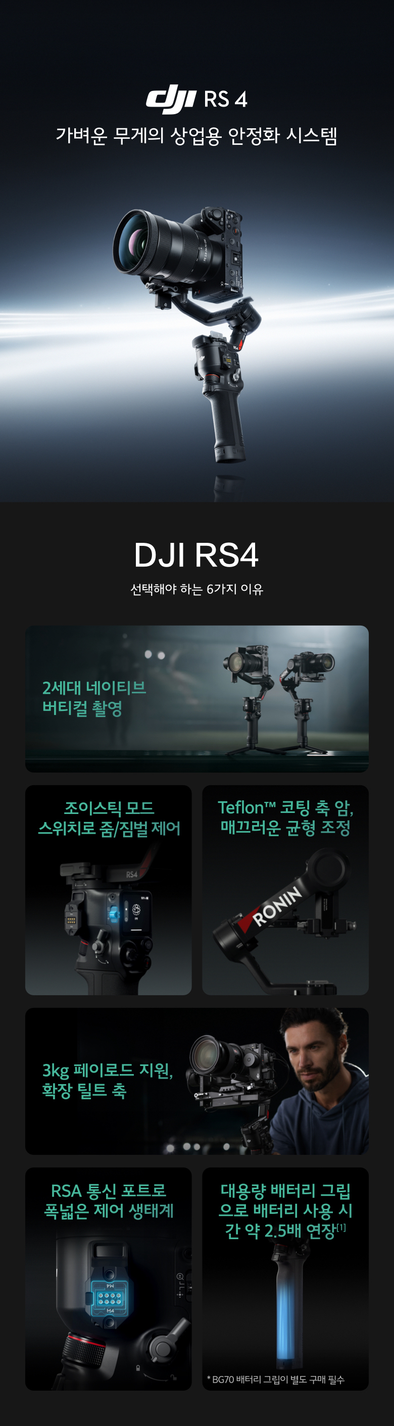디제이아이 RS 4 콤보 | DJI | KREAM