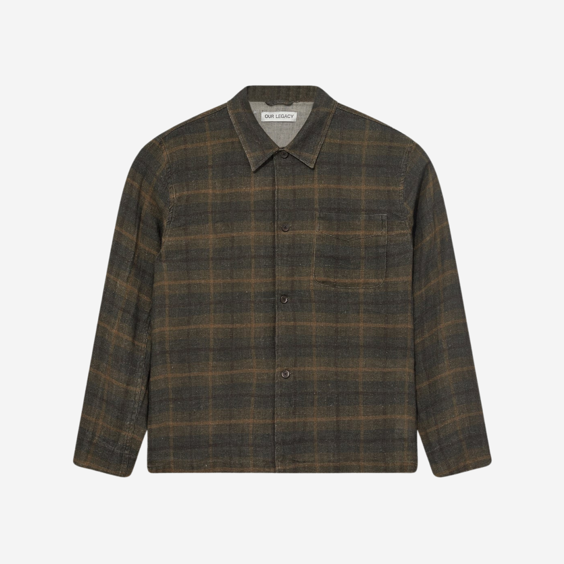 아워레가시 박스 셔츠 미라지 왁스 체크 | Our Legacy | KREAM