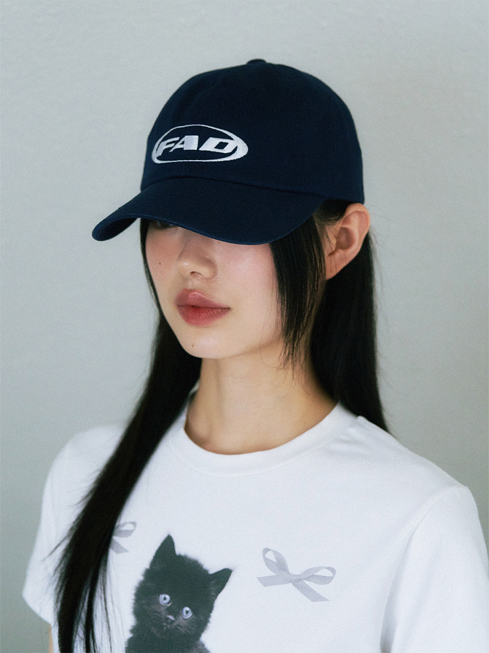 에프에이디 오리지널 로고 볼캡 네이비 | FAD | KREAM