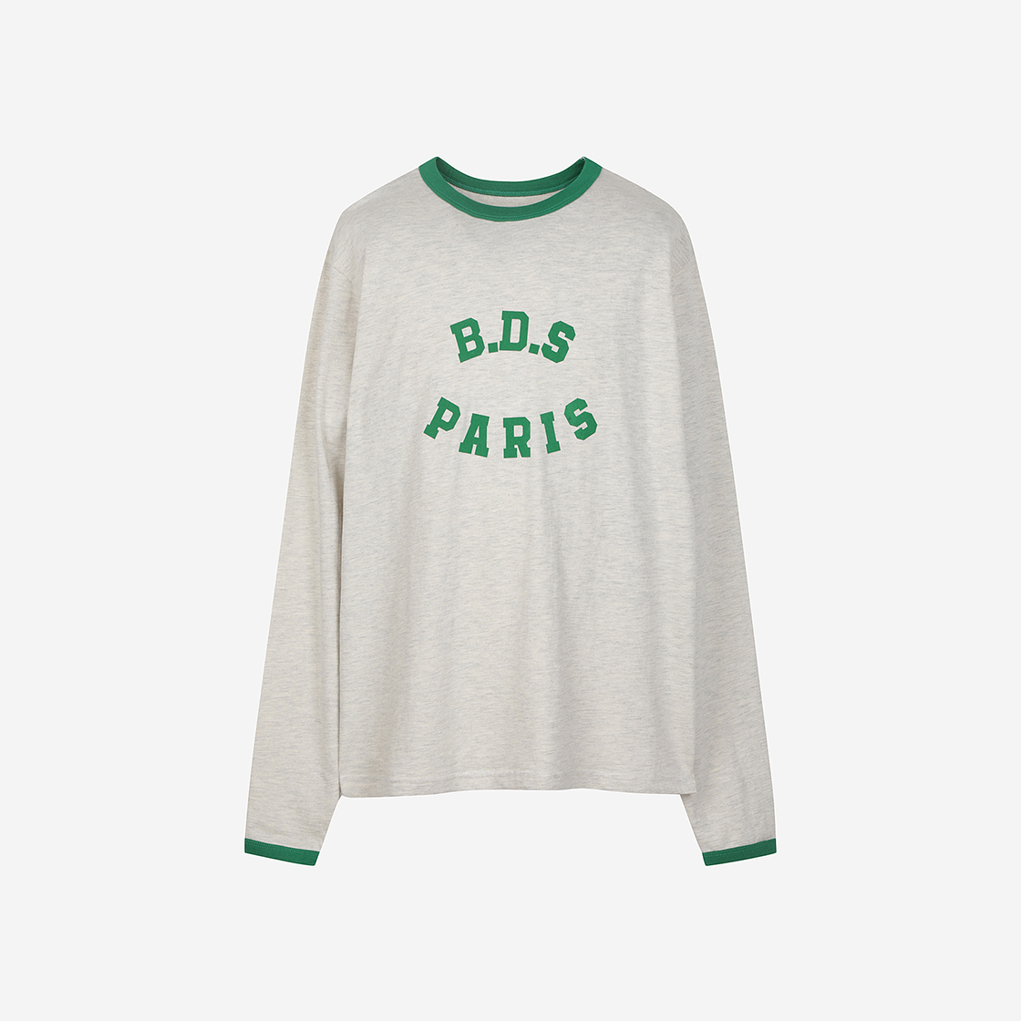 벌스데이수트 BDS 파리 링거 티셔츠 오트밀 | Birthdaysuit | KREAM