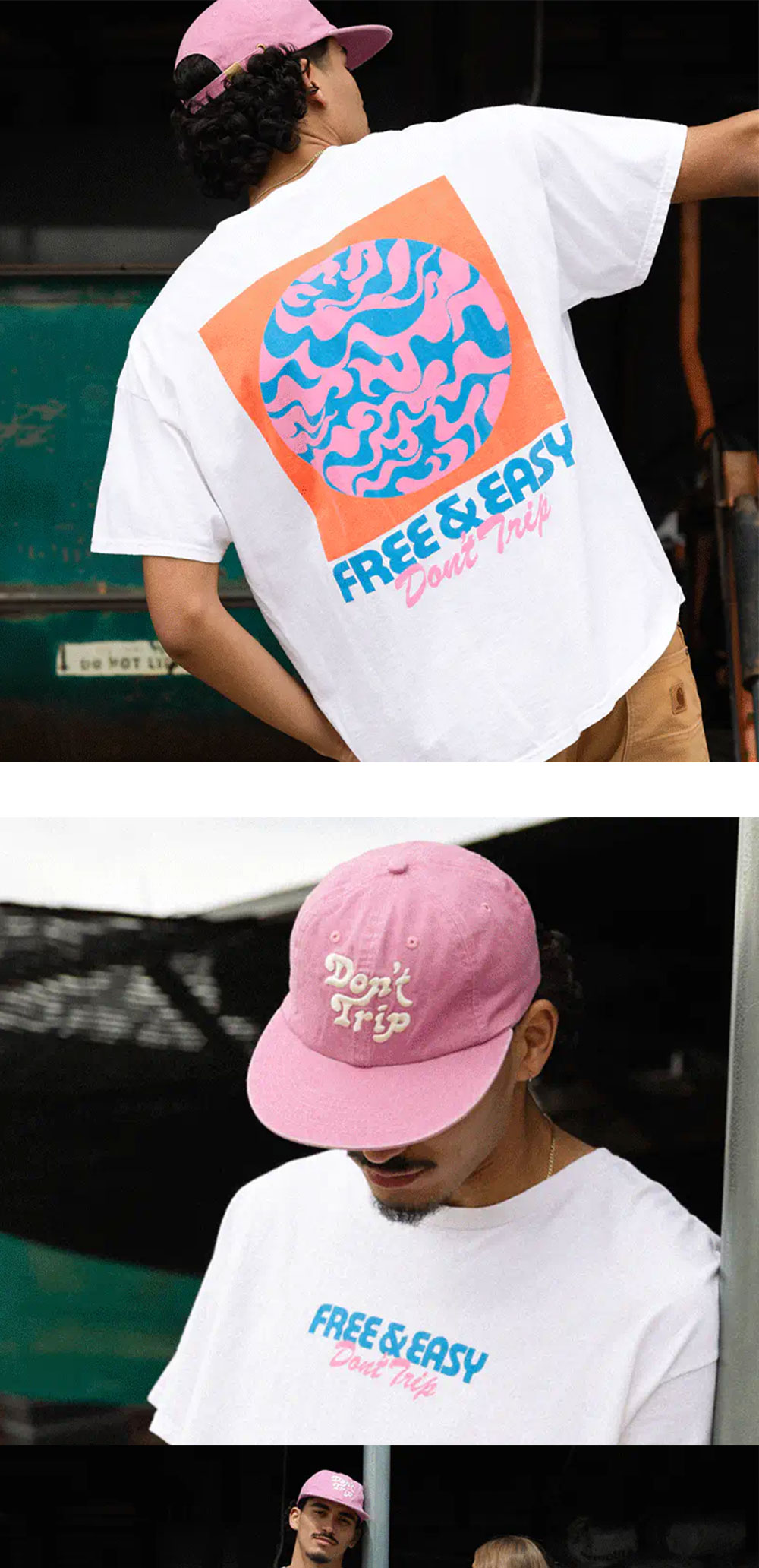 프리앤이지 리플 SS 티 코코넛 | Free & Easy | KREAM