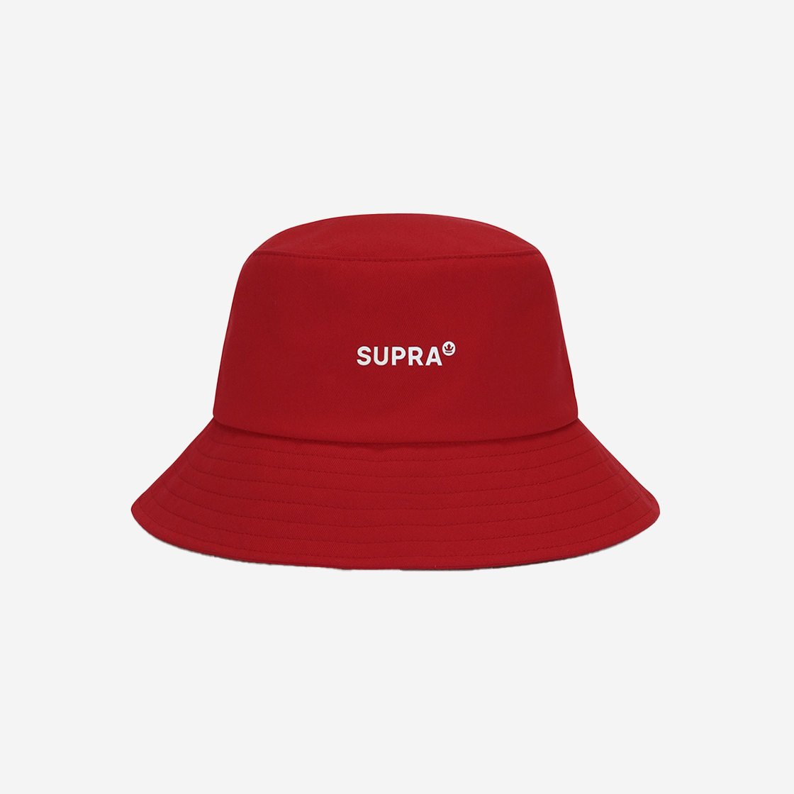 수프라 로고 베이직 버킷햇 레드 | Supra | KREAM