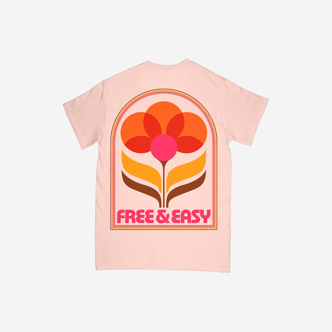 프리앤이지 인 블룸 SS 티 트로피칼 피치 | Free & Easy | KREAM