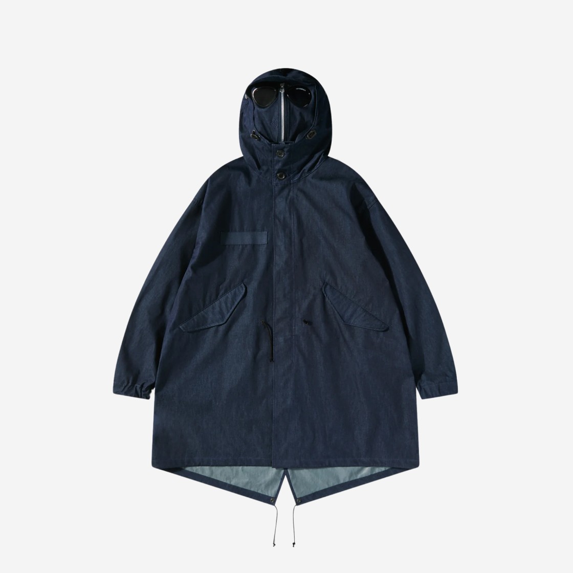준야 와타나베 X C P 컴퍼니 코튼 캔버스 파카 인디고 Junya Watanabe Kream