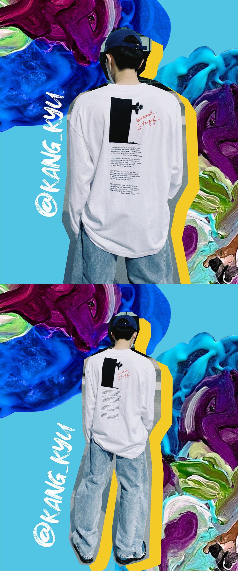 노우웨이브 탑스토리 티셔츠 화이트 | Knowwave | KREAM