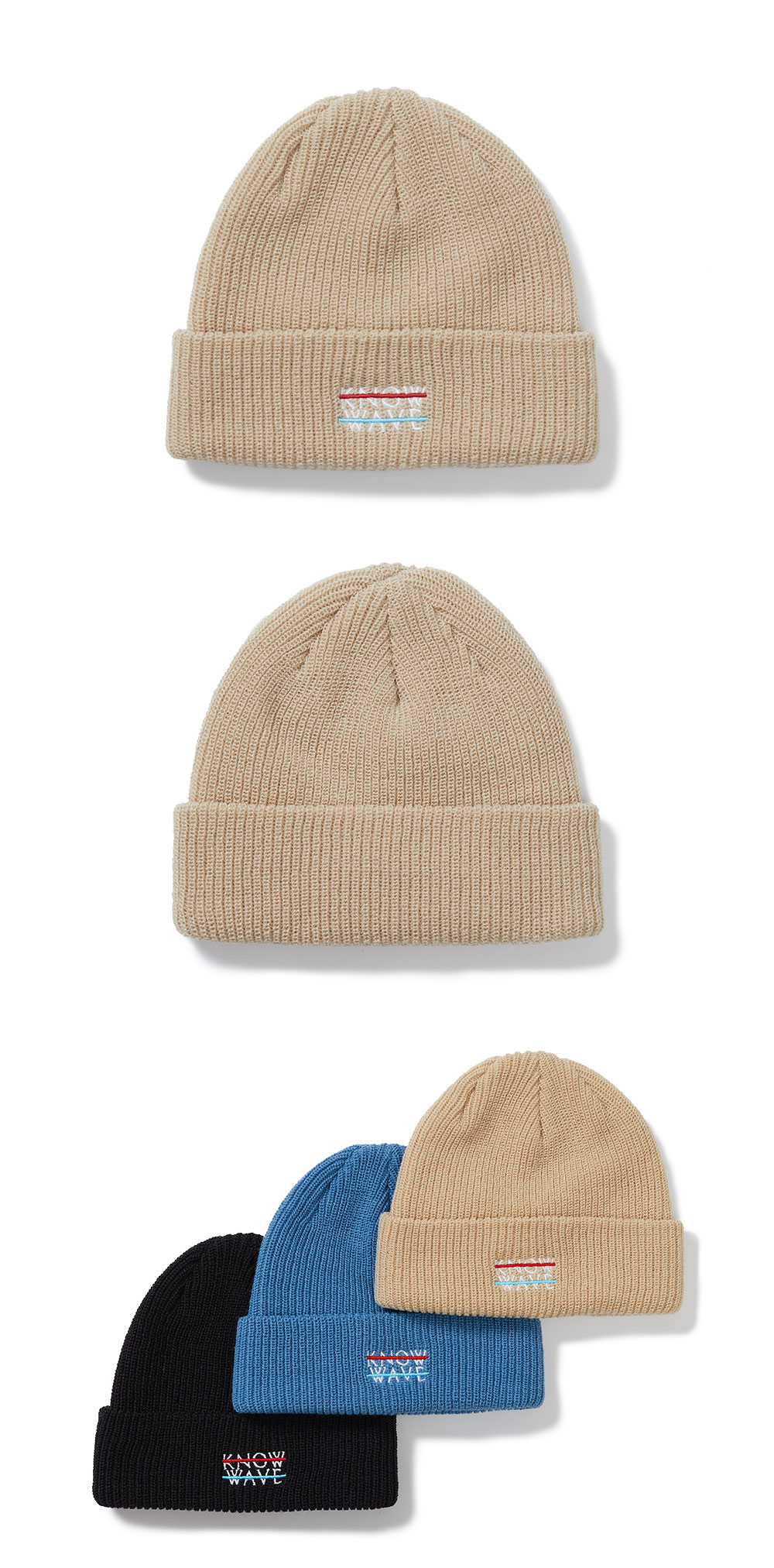 노우웨이브 심볼 비니 베이지 | Knowwave | KREAM