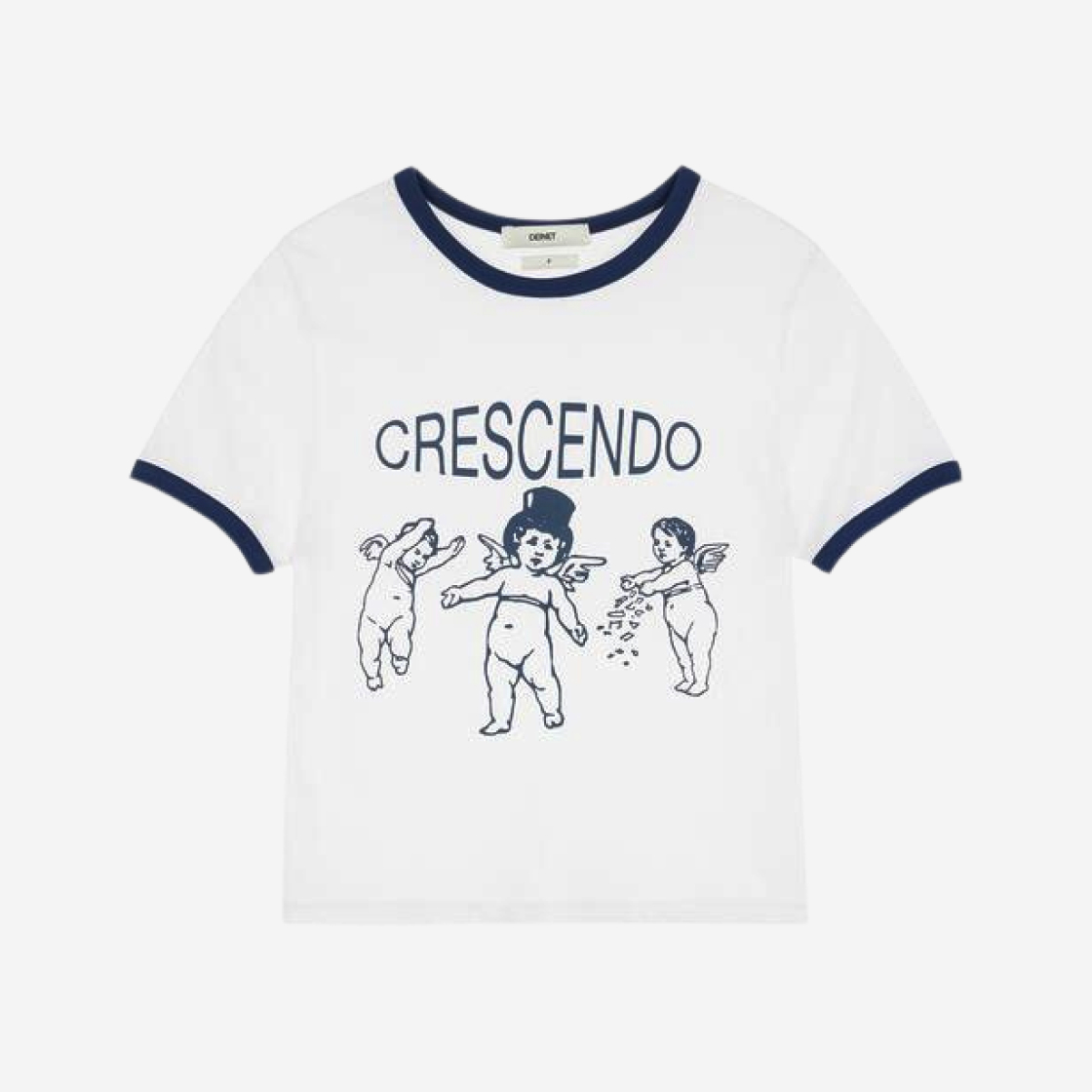 (W) 다이닛 엔젤스 티셔츠 화이트 | Deinet | KREAM