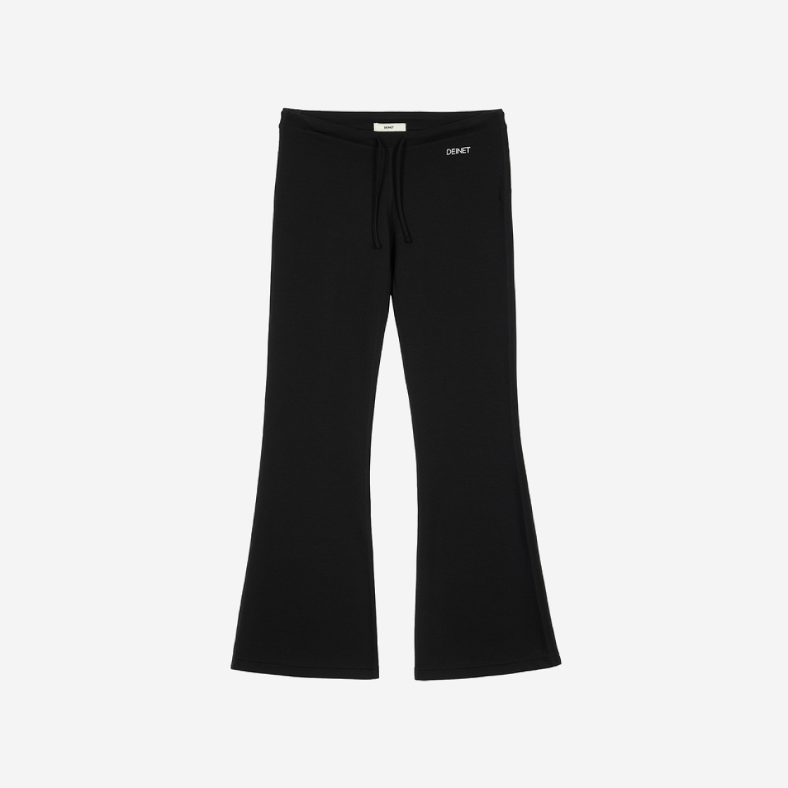 (W) 다이닛 플레어드 레깅스 팬츠 블랙 | Deinet | KREAM