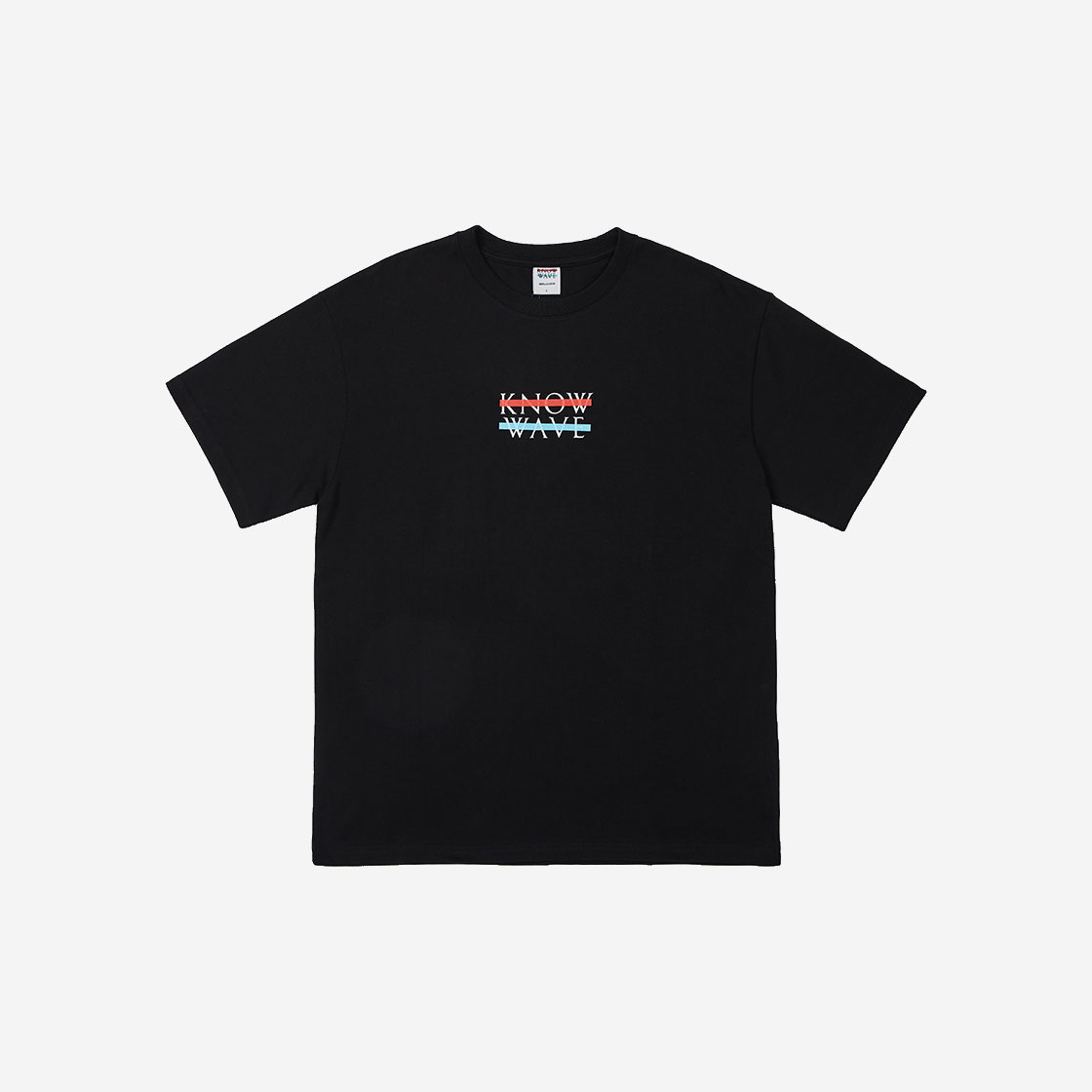 노우웨이브 코어 로고 티셔츠 블랙 | Knowwave | KREAM