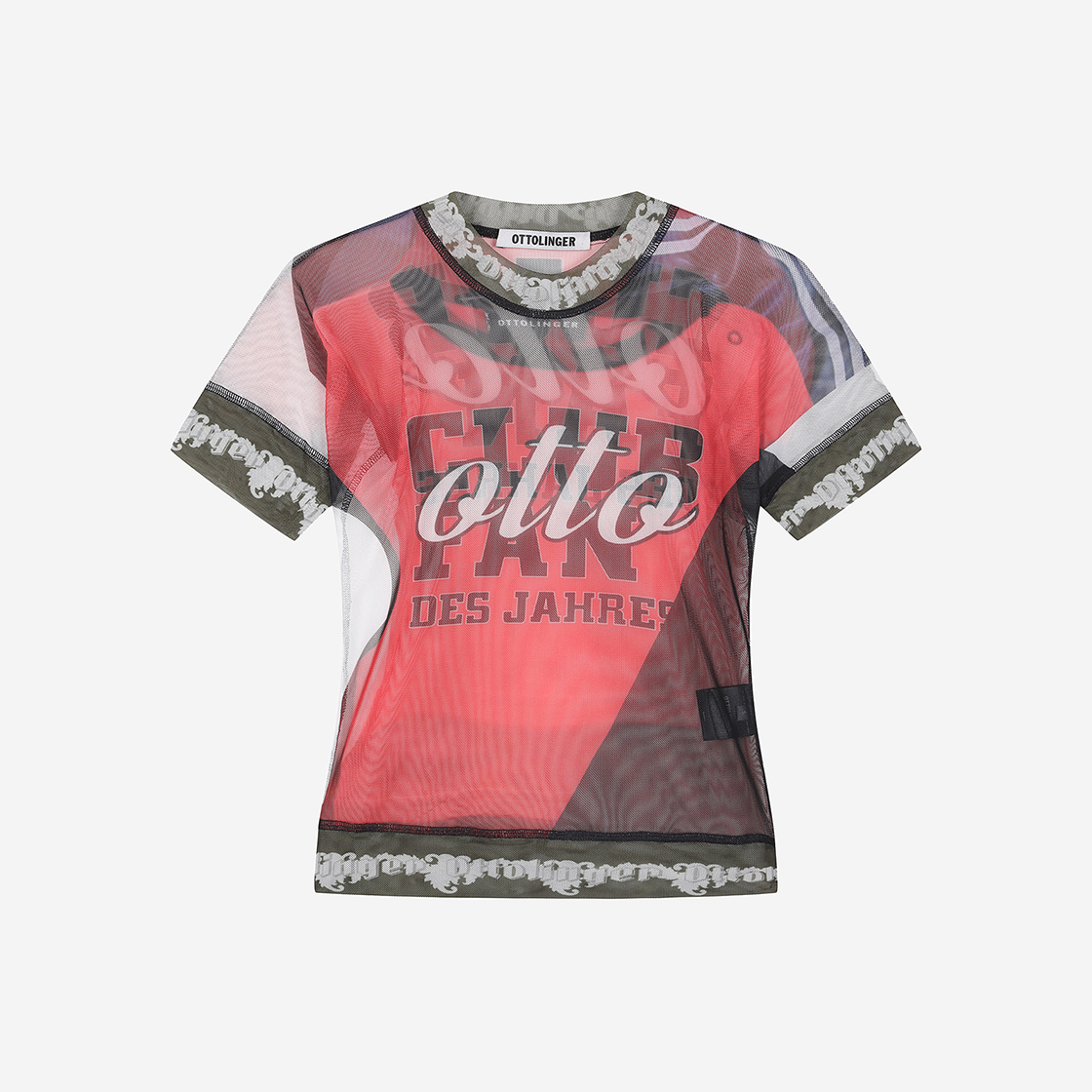 오토링거 우먼 메쉬 티셔츠 사커 프린트 | Ottolinger | KREAM