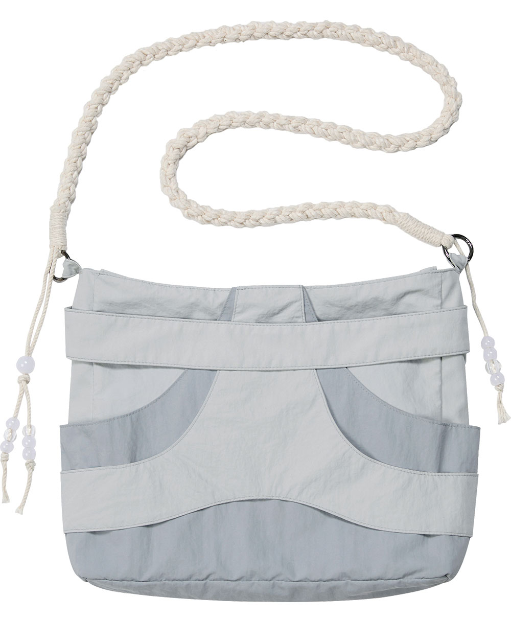 플레어업 핸드메이드 레이어디드 백 스카이그레이 | FLAREUP | KREAM