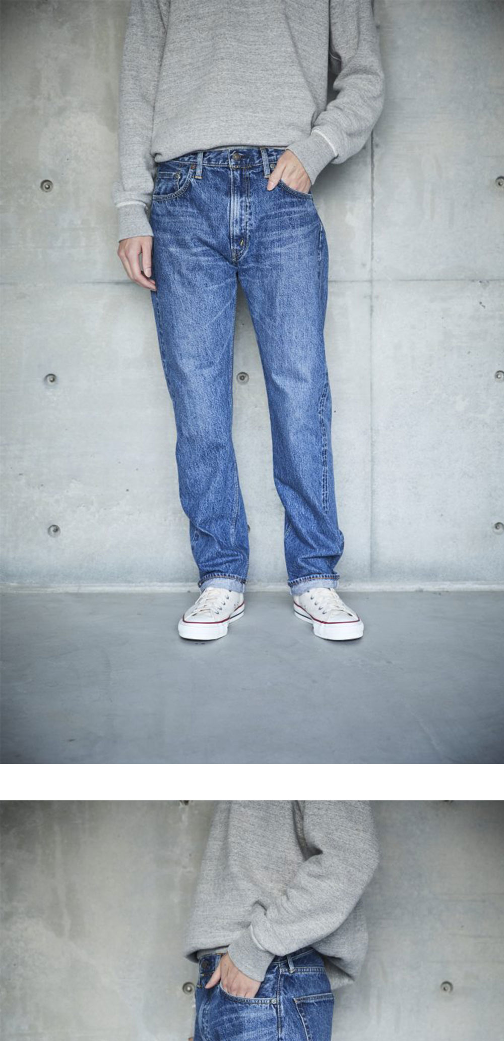 오어슬로우 105 스탠다드 셀비지 데님 원 워시 | Orslow | KREAM