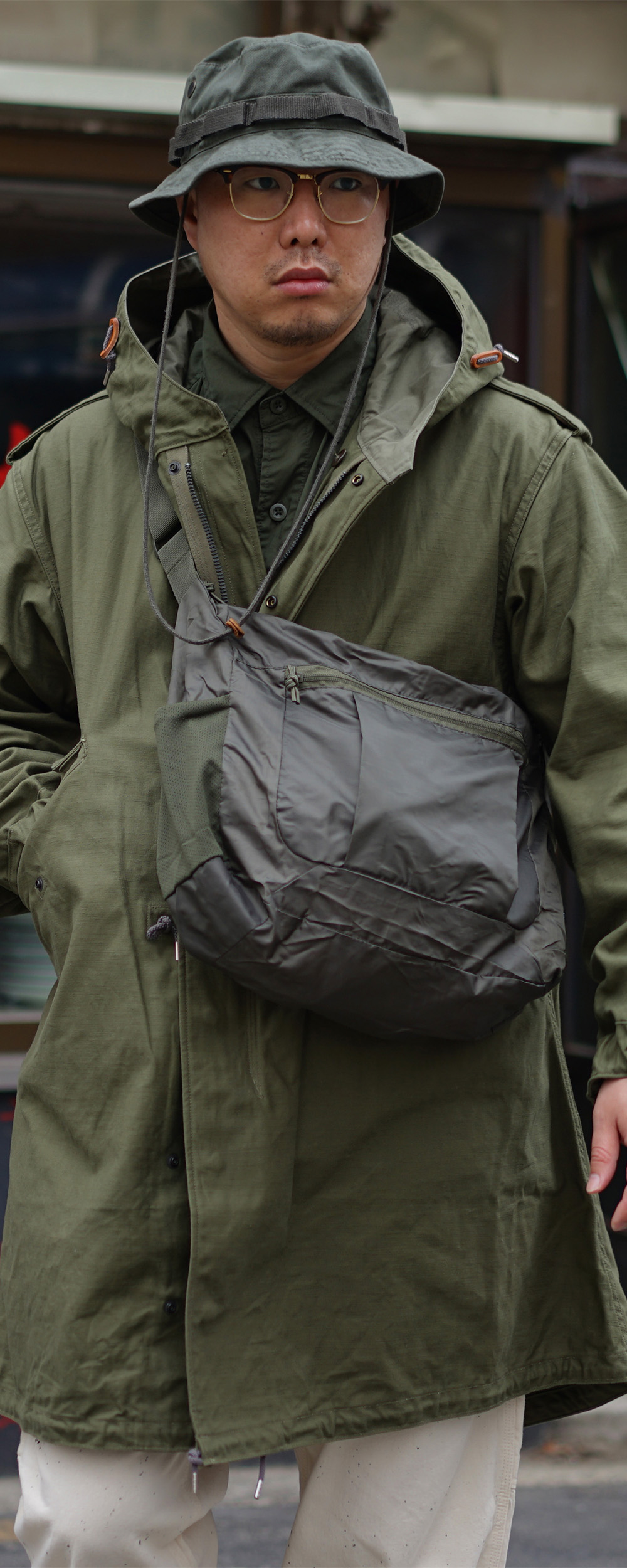 와이엠씨엘 케이와이 컴팩트 숄더 백 올리브 (GB0608) | YMCL KY | KREAM