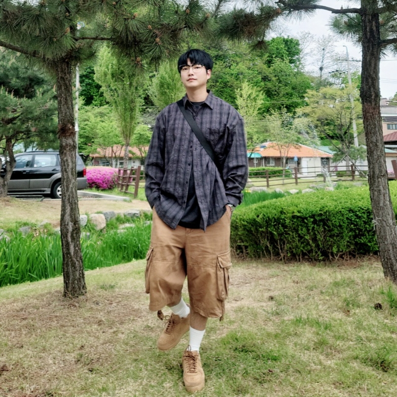 된장포스 체크 와이셔츠 코디 | KREAM