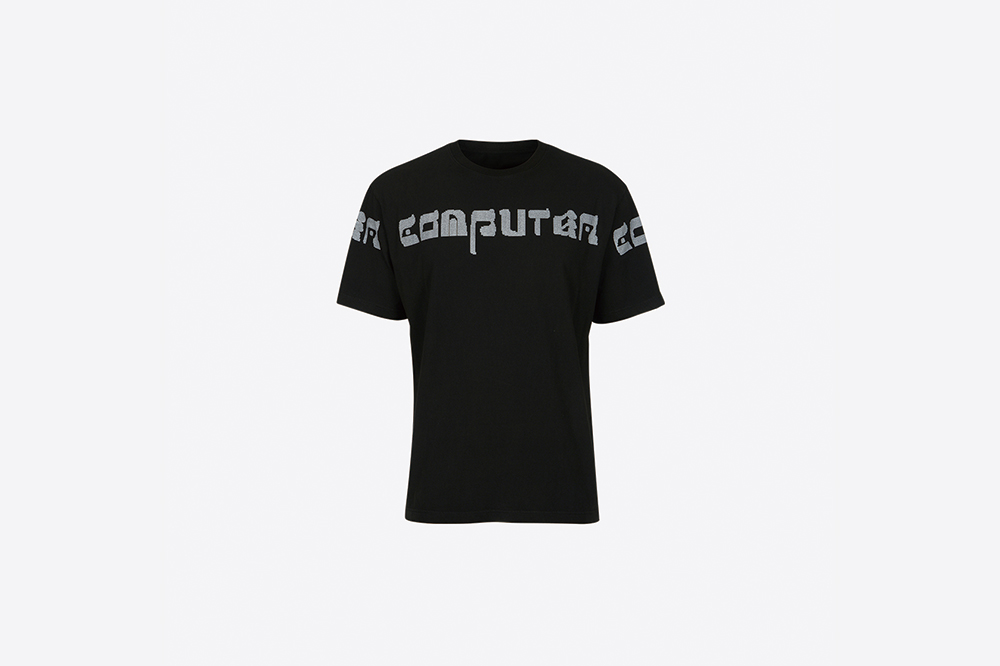 컴퓨터 포맷 어라운드 티셔츠 블랙 | Computer Format | KREAM