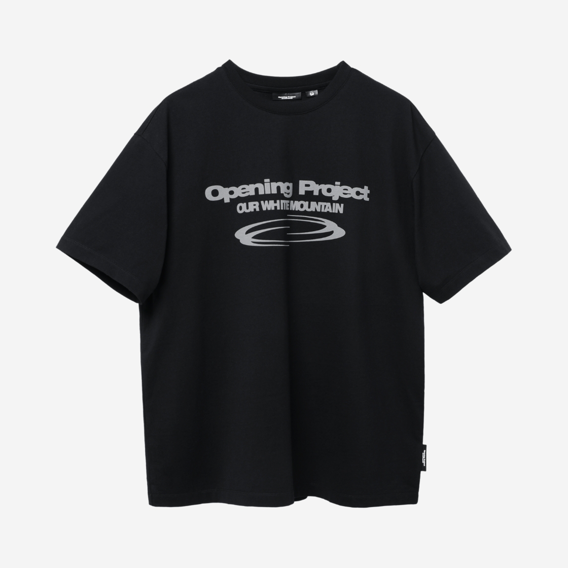 오프닝프로젝트 아이덴티티 티셔츠 3M 블랙 | Opening Project | KREAM