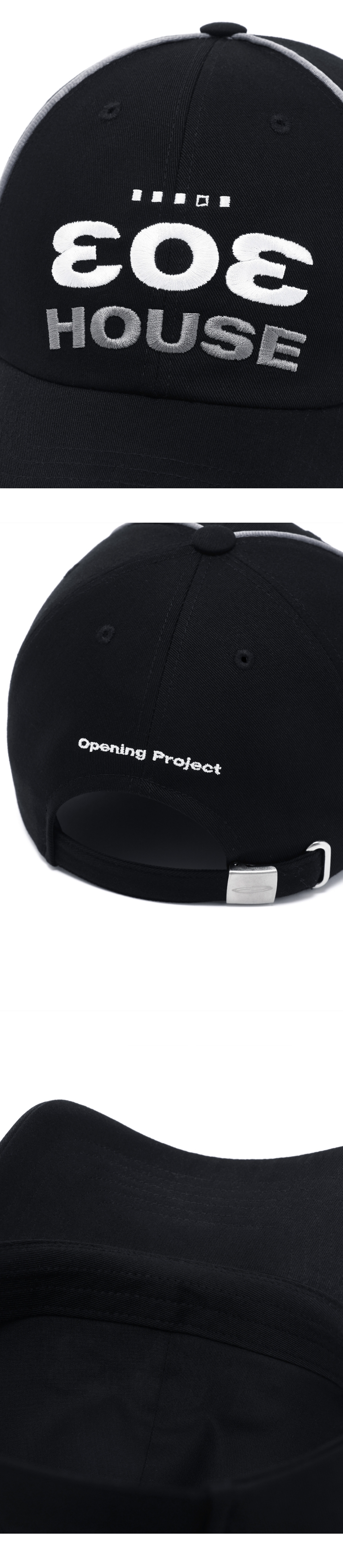 오프닝프로젝트 303 하우스 캡 블랙 | Opening Project | KREAM