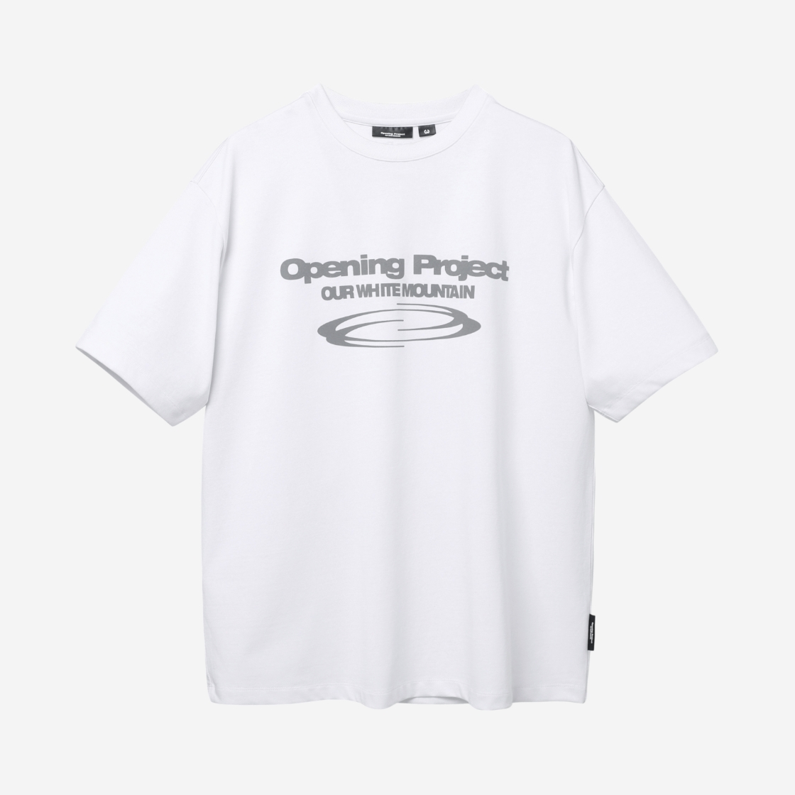 오프닝프로젝트 아이덴티티 티셔츠 3M 화이트 | Opening Project | KREAM