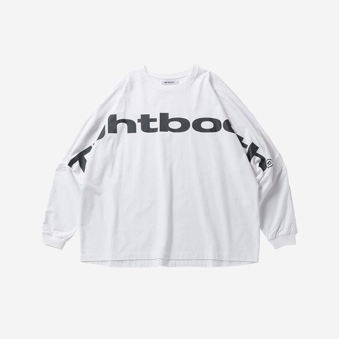 타이트부스 빅 로고 롱슬리브 티셔츠 화이트 | Tightbooth | KREAM