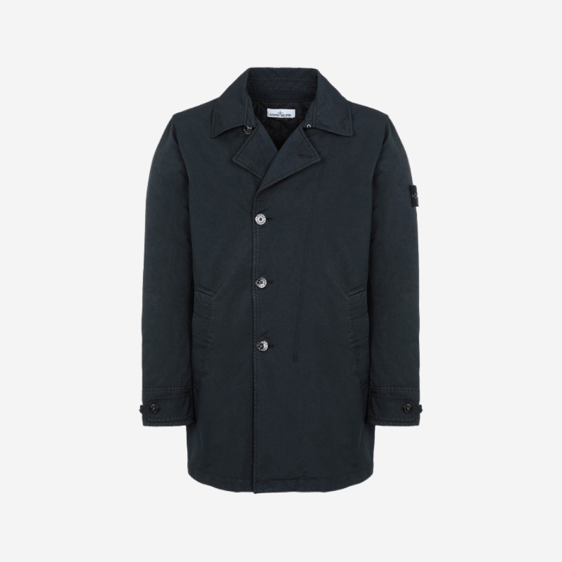 스톤 아일랜드 42149 다비드-TC 프리마로프트 인슐레이션 테크놀로지 숏 트렌치 코트 블랙 - 22FW | Stone Island | KREAM