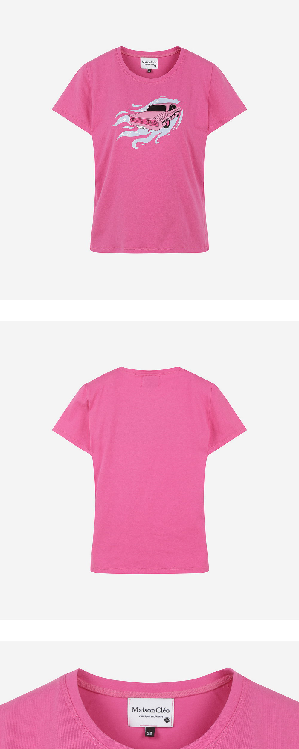 메종 클레오 우먼 스탠다드 렝스 핑크 | Maison Cleo | KREAM