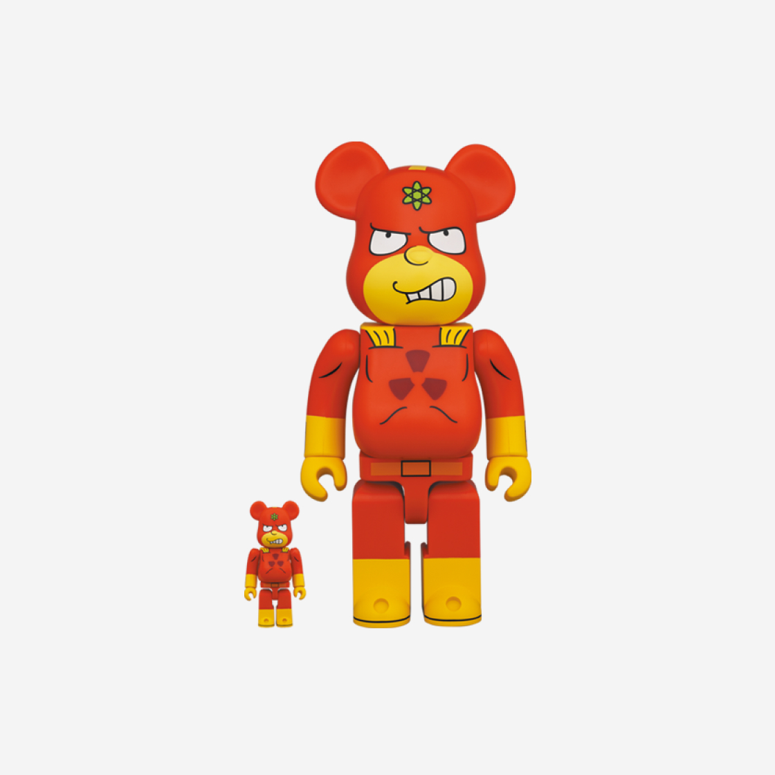 베어브릭 라디오액티브 맨 100% & 400% 세트 | Bearbrick | KREAM