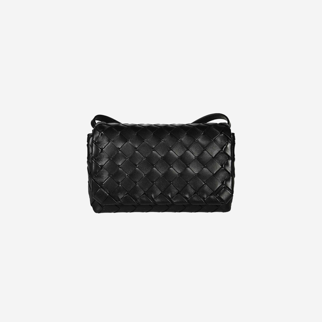 보테가 베네타 미니 인트레치아토 크로스바디백 블랙 Bottega Veneta Kream