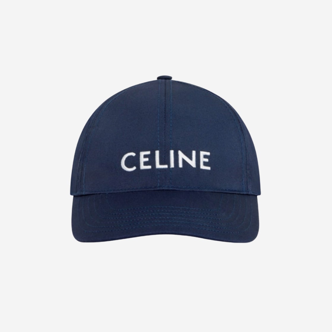 (W) 셀린느 코튼 베이스볼 캡 마린 | Celine | KREAM