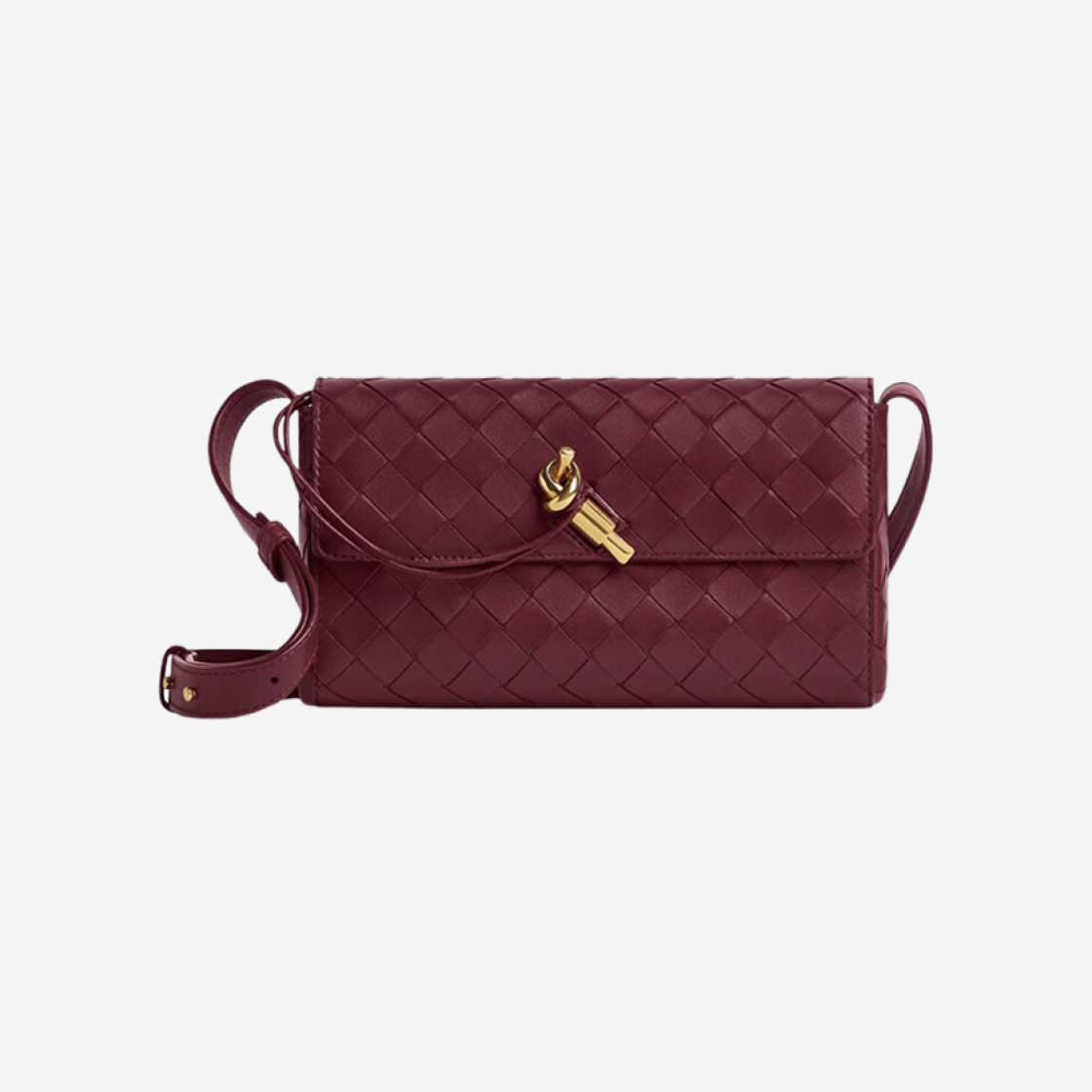 보테가 베네타 미니 안디아모 크로스바디백 바롤로 Bottega Veneta Kream