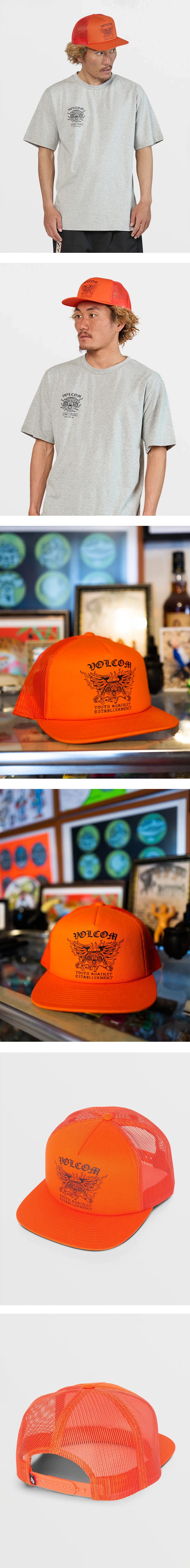 볼컴 FA 유스케 트러커 오렌지 | VOLCOM | KREAM