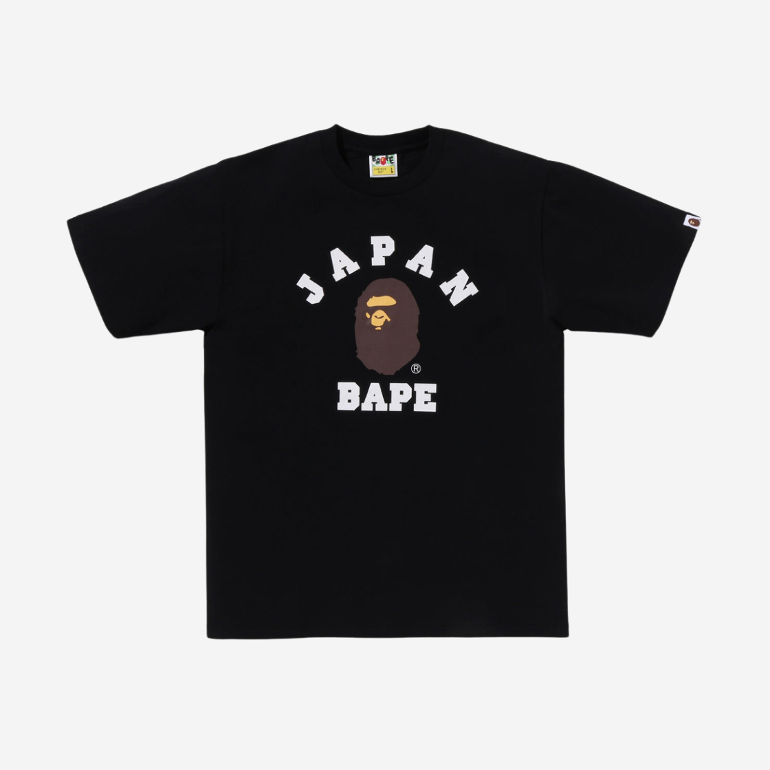 베이프 재팬 컬리지 시티 티셔츠 블랙 | BAPE | KREAM